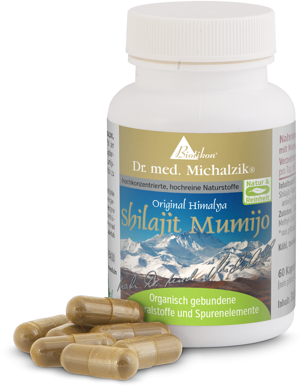 Shilajit Mumijo nach Dr. med. Michalzik, 60 Kapseln ...